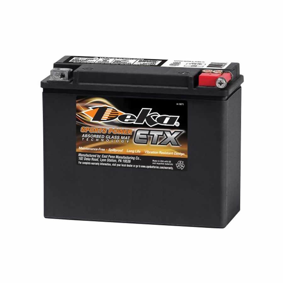DEKA ETX18L – Premier Batteries